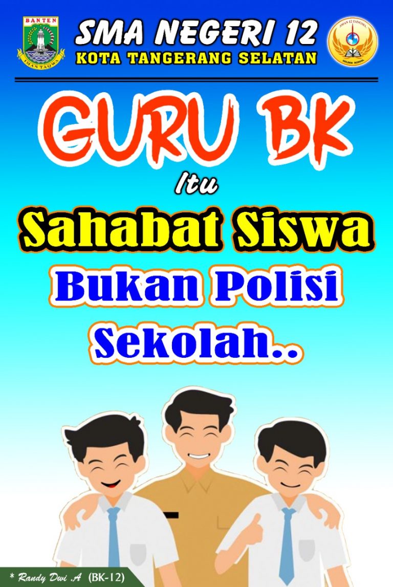 Poster Edukatif Tentang Kedisiplinan - SMAN 12 KOTA TANGERANG SELATAN